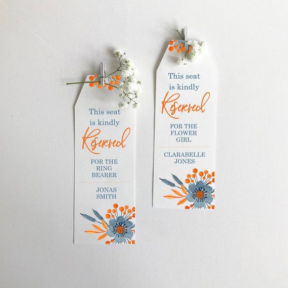 Reserved Seat Sign: The Easy Way to Reserve Seats at Your Ceremony