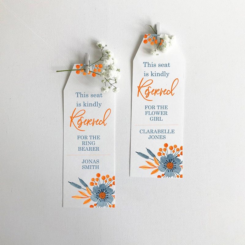 Reserved Seat Sign: The Easy Way to Reserve Seats at Your Ceremony