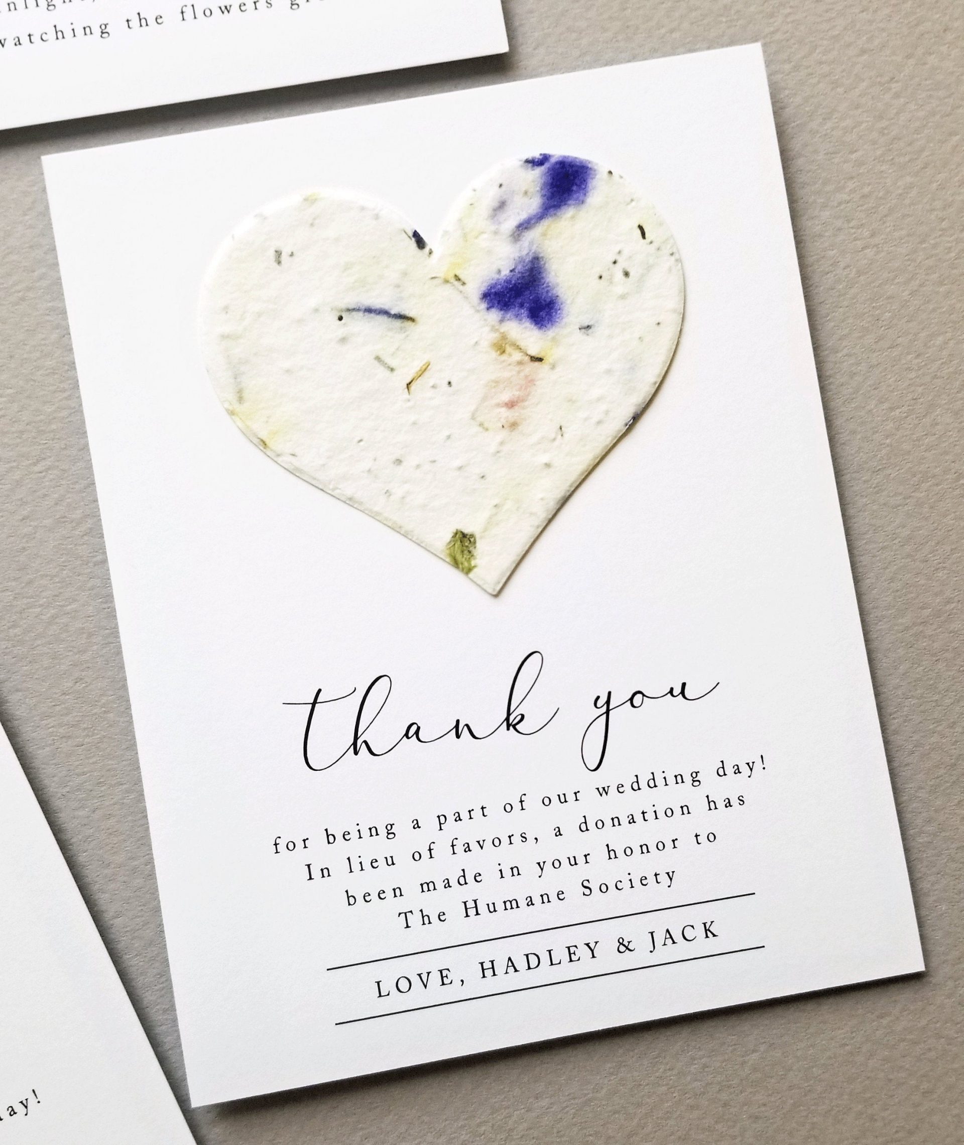 How To Give Donations In Lieu of Wedding Favors | Emmaline Bride