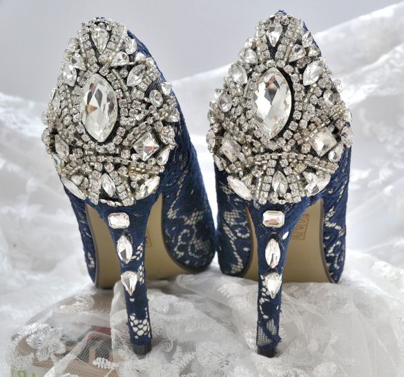 20 Sparkly Wedding Shoes That Take High Heels to the Next Level