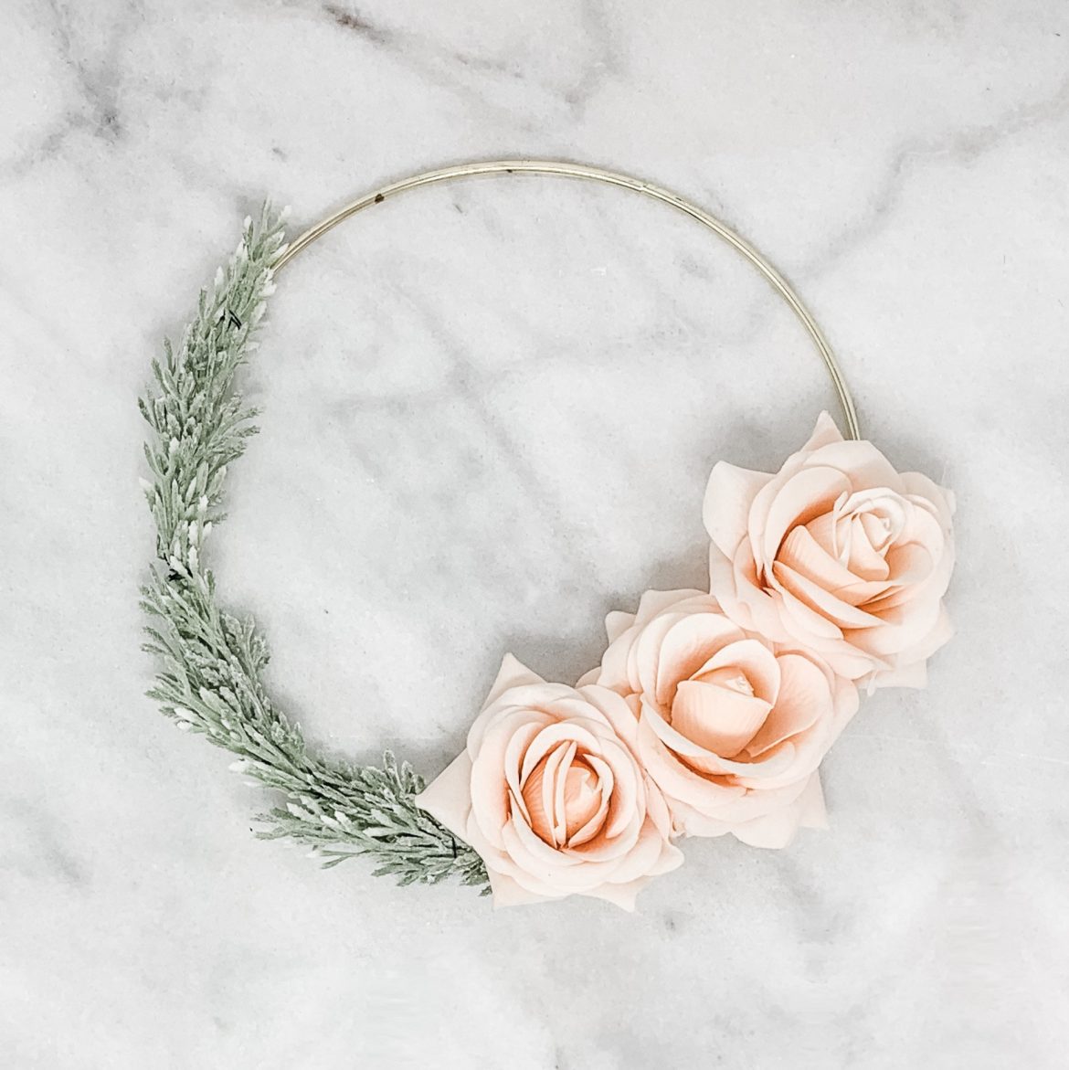 This Flower Girl Hoop is the Best Alternative to Tossing Petals