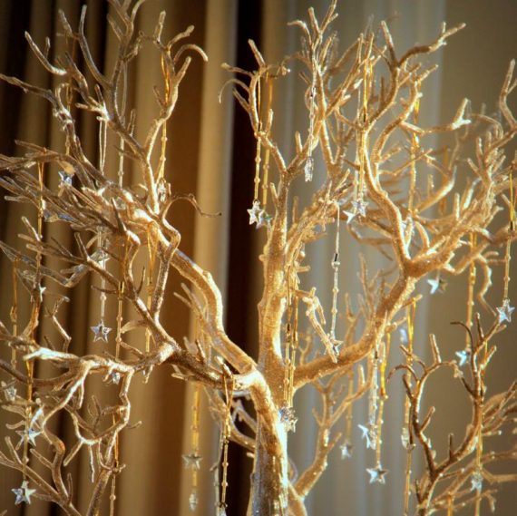 Wedding Tree Centerpieces | Emmaline Bride Wedding Blog