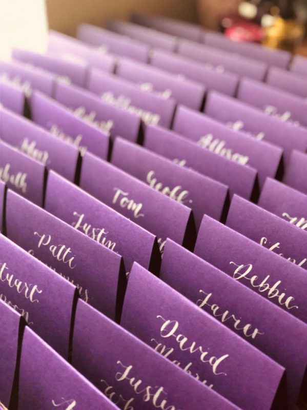 Handwritten Place Cards: DIY + Where to Buy Hand Lettered Seat Cards