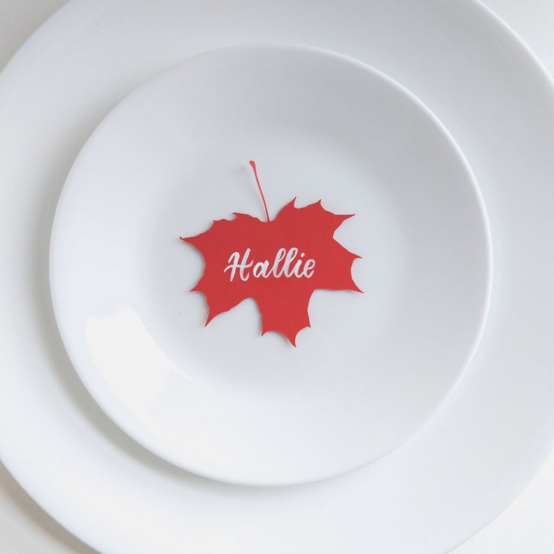 Handwritten Place Cards: DIY + Where to Buy Hand Lettered Seat Cards