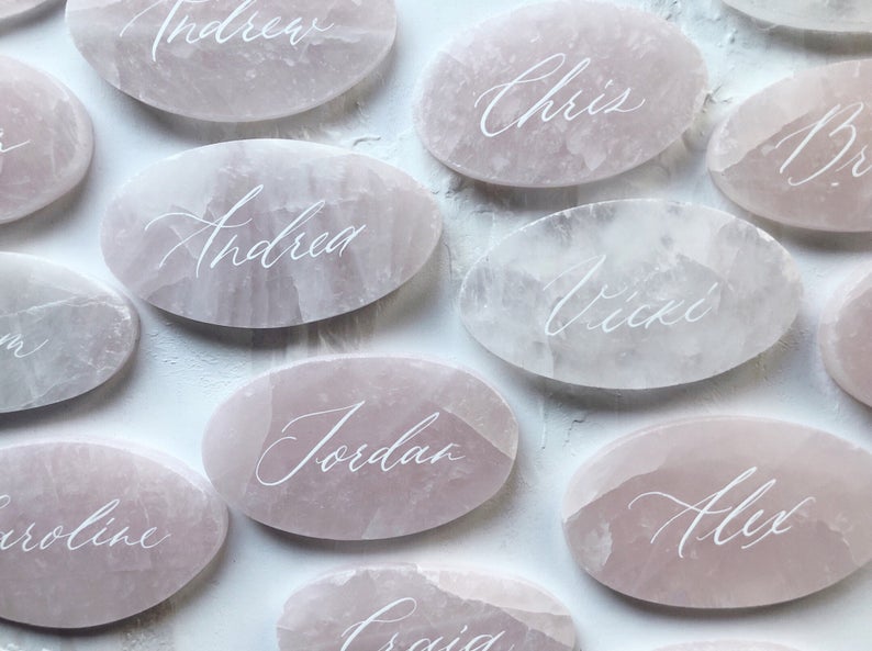 Handwritten Place Cards: DIY + Where to Buy Hand Lettered Seat Cards
