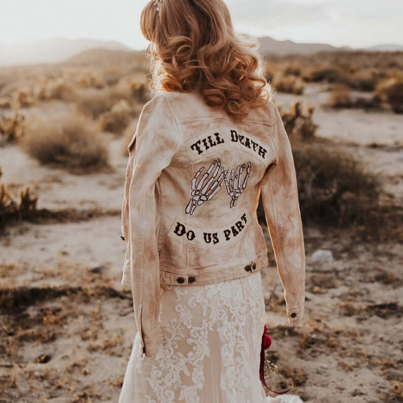 This Till Death Wedding Jacket is for the Coolest Brides