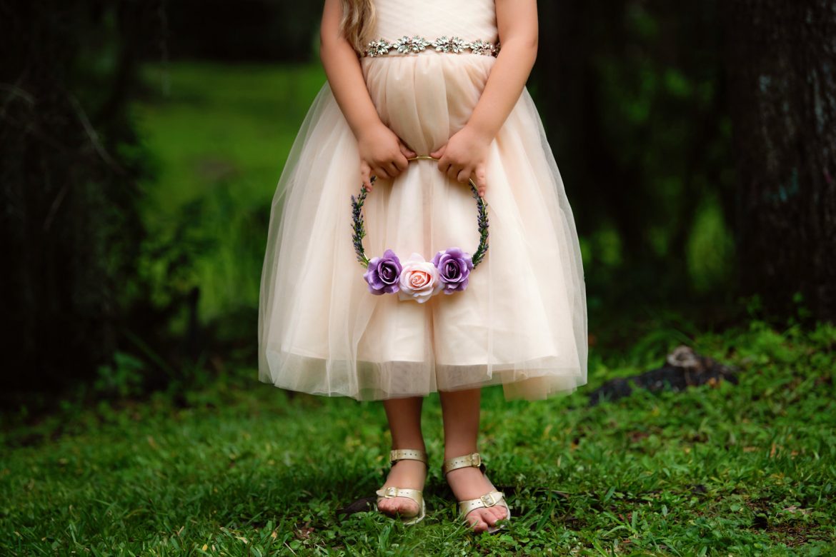 This Flower Girl Hoop is the Best Alternative to Tossing Petals