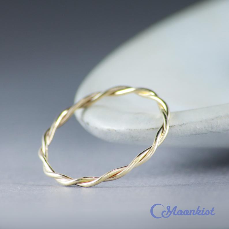 Gold Wedding Rings for Men + Women | Handmade Wedding Bands
