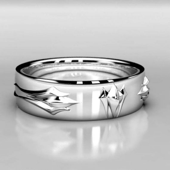 9 Geeky Wedding Rings for Offbeat Couples | Emmaline Bride
