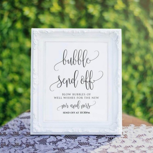 How To: Bubble Send Off at Night + Bubble Wedding Exit After Ceremony