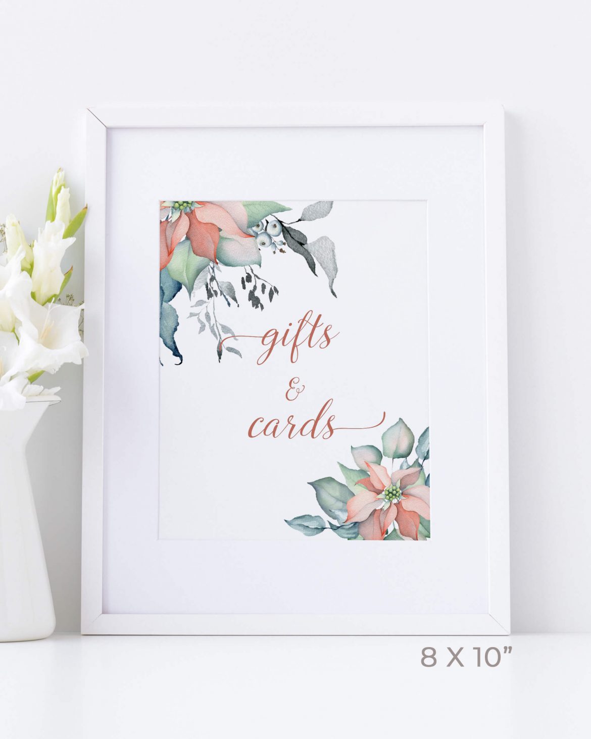 Christmas Wedding Invitations You Can Print Right Now | Emmaline Bride