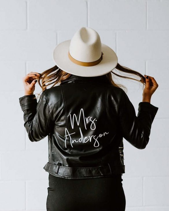 Mrs Leather Jacket: This is the Wedding Jacket Brides Want Right Now