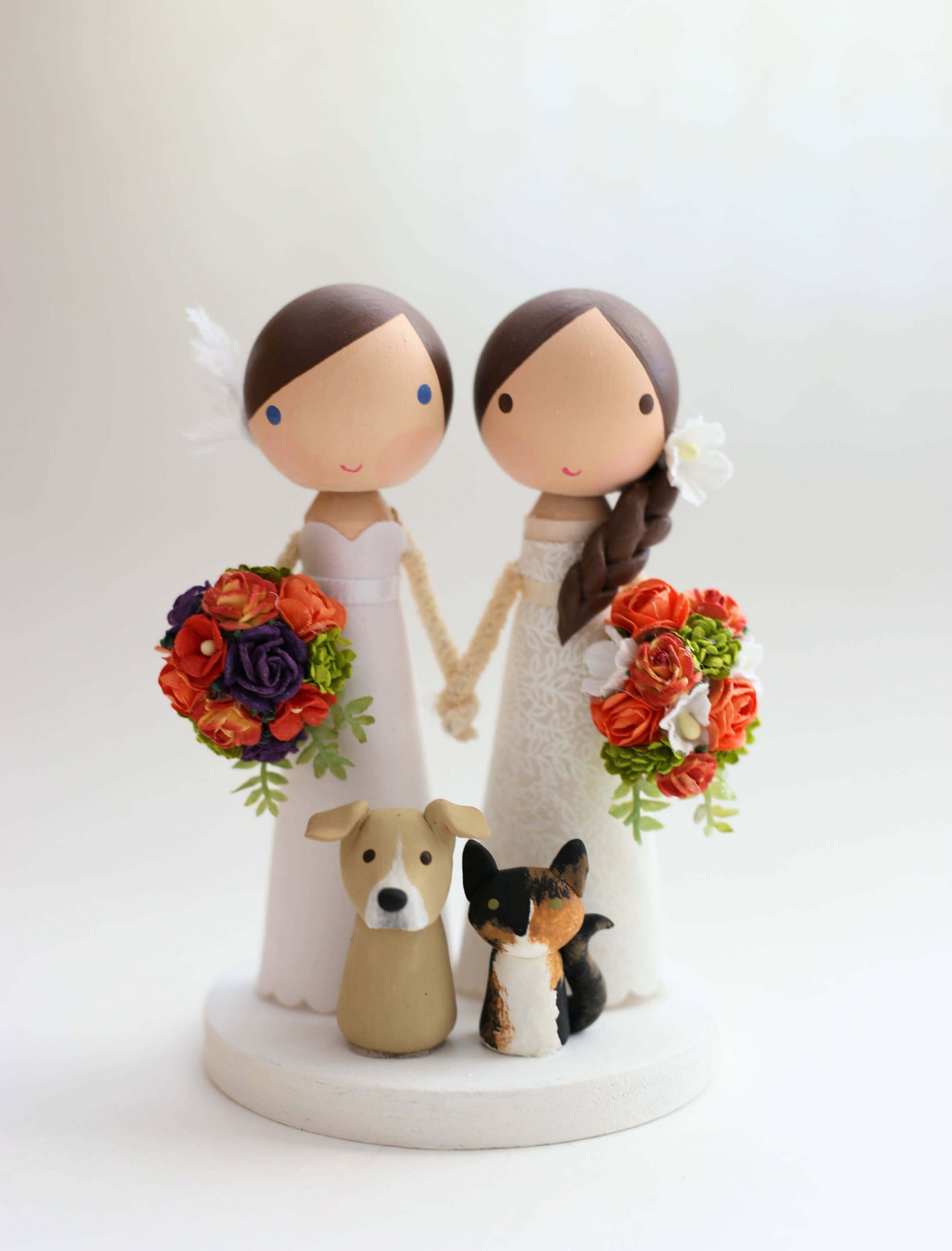 Most Adorable Custom Wedding Cake Toppers Ever | Emmaline Bride