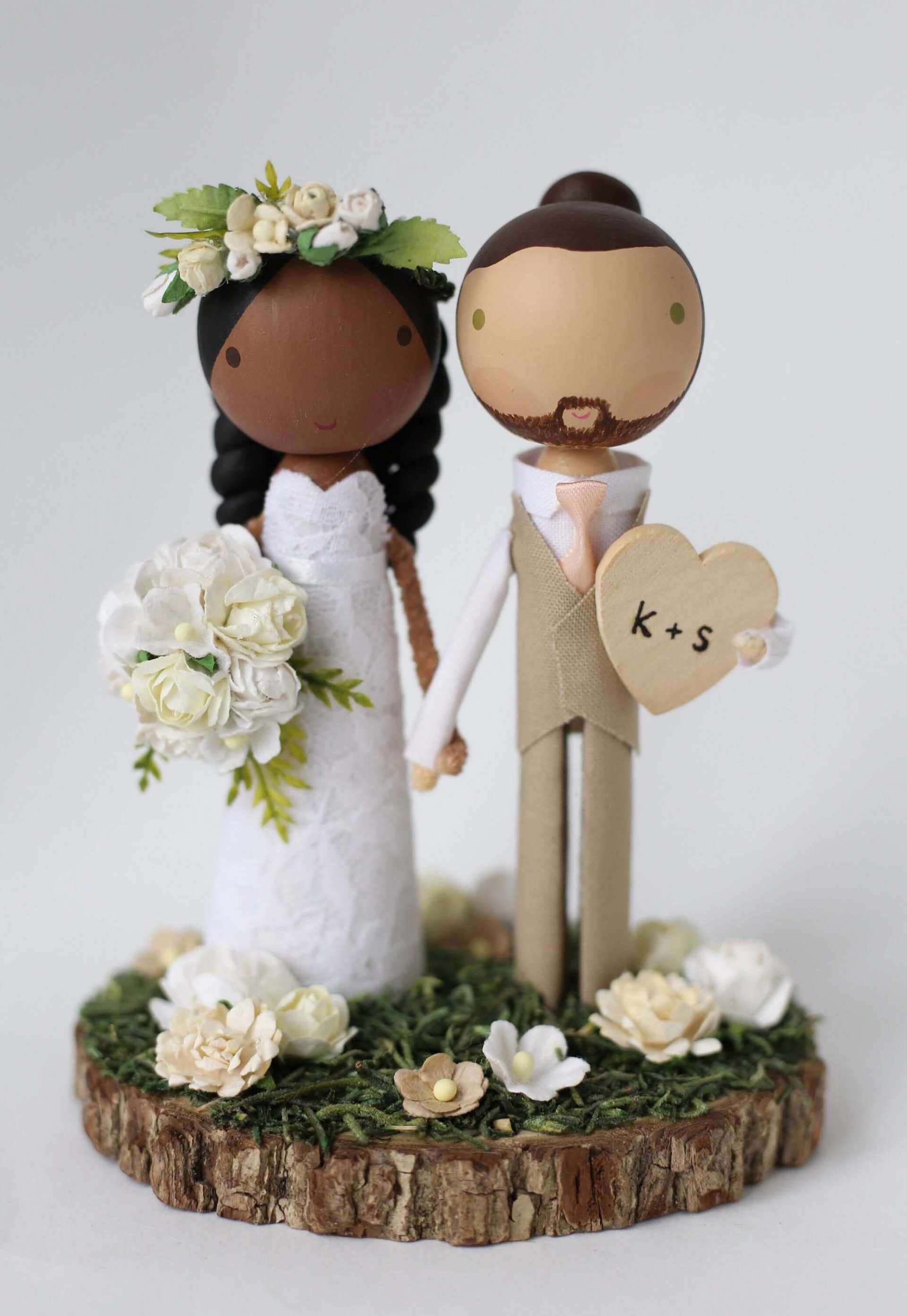 Most Adorable Custom Wedding Cake Toppers Ever | Emmaline Bride