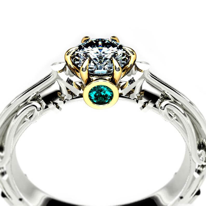 9 Geeky Wedding Rings for Offbeat Couples | Emmaline Bride