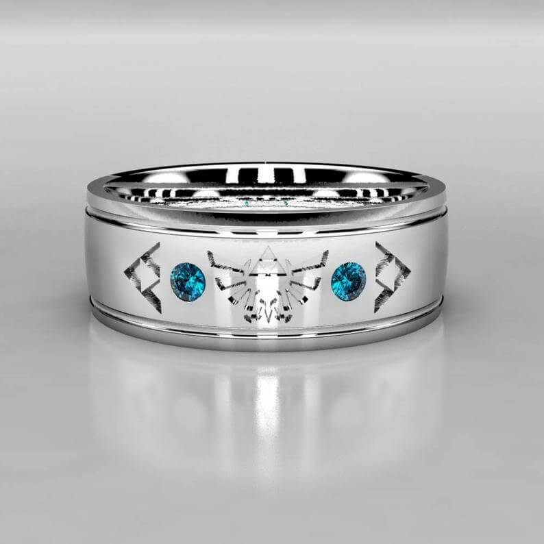 9 Geeky Wedding Rings for Offbeat Couples | Emmaline Bride