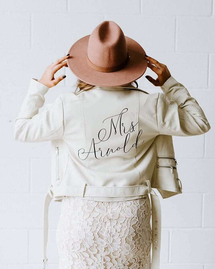 Mrs Leather Jacket: This is the Wedding Jacket Brides Want Right Now
