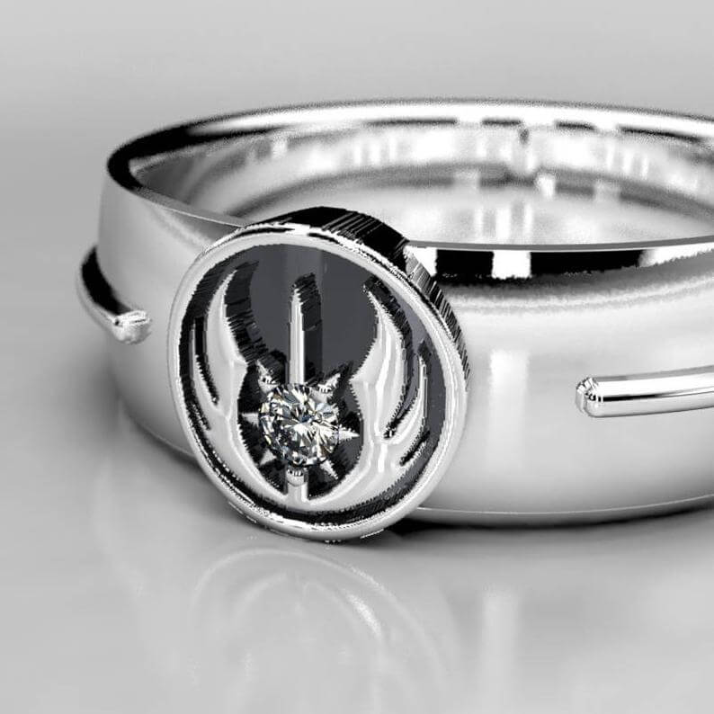 9 Geeky Wedding Rings for Offbeat Couples | Emmaline Bride