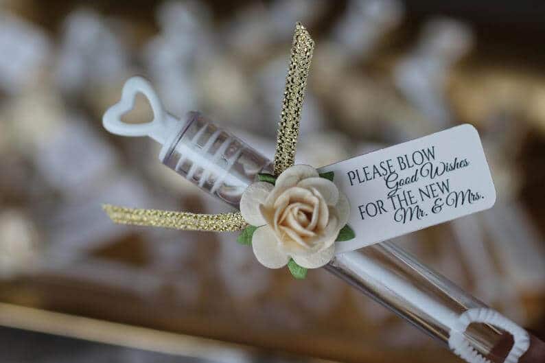 How To: Bubble Send Off at Night + Bubble Wedding Exit After Ceremony