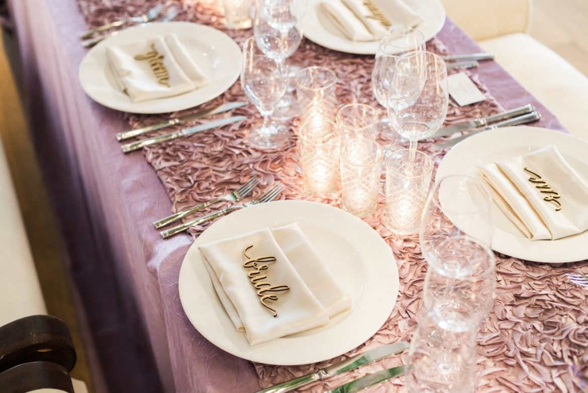 These Wood Name Place Cards Make a Fun Alternative | Emmaline Bride