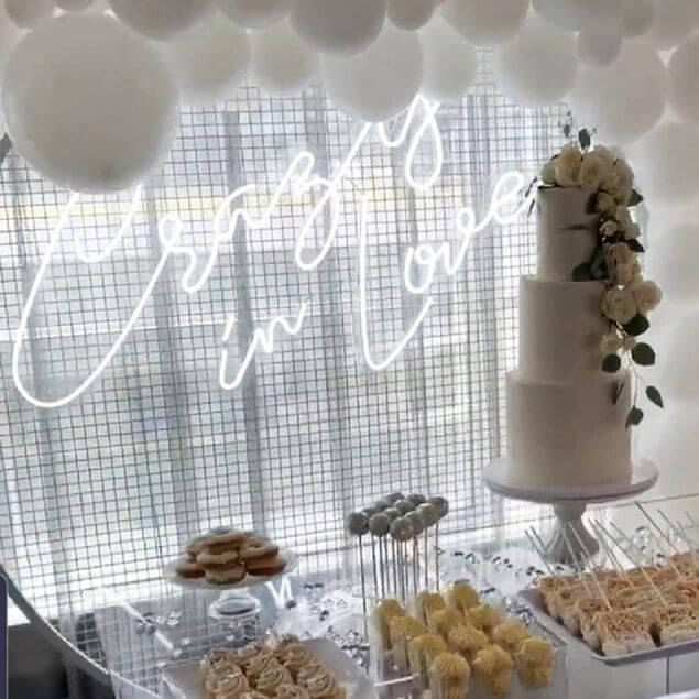 Crazy In Love Neon Sign: Light Up Your Wedding + Engagement Party