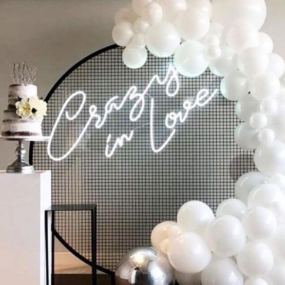Crazy In Love Neon Sign: Light Up Your Wedding + Engagement Party