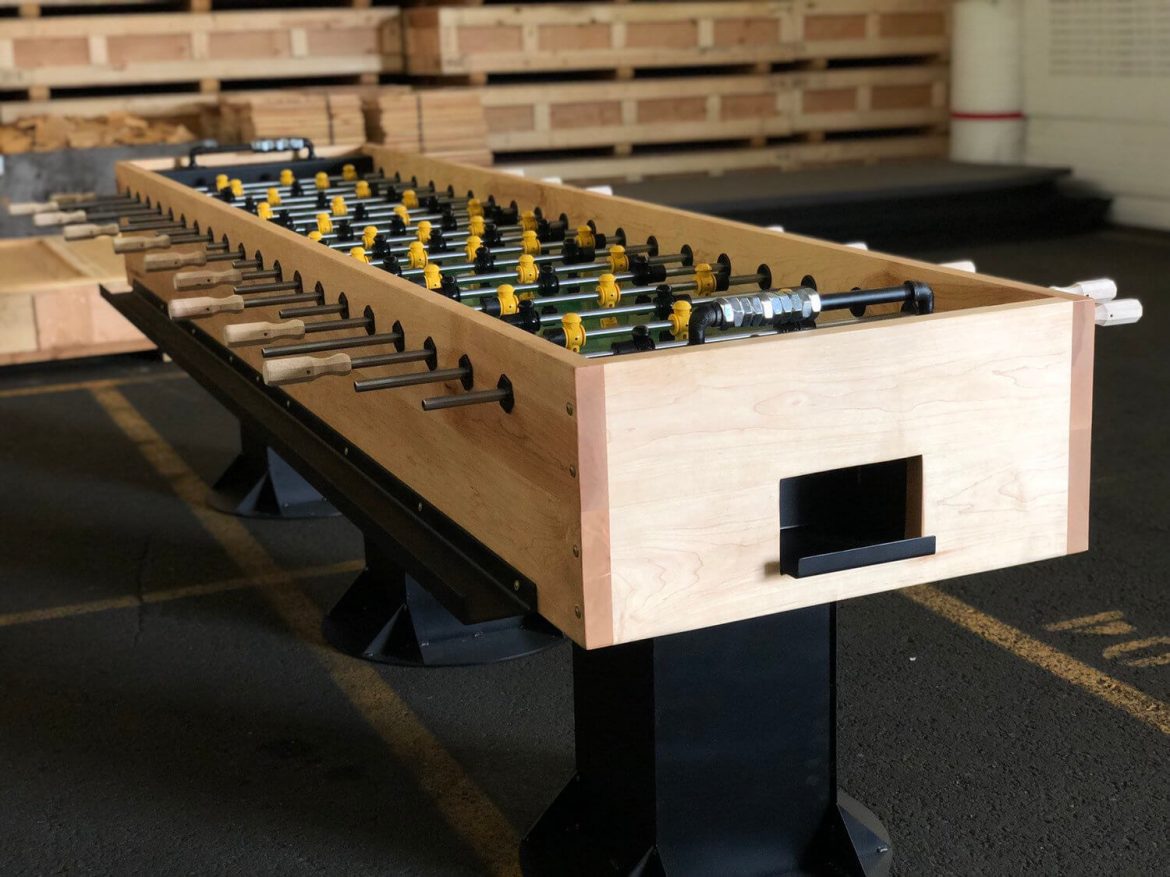 Where to Buy Custom Foosball Tables | Emmaline Bride Wedding Blog