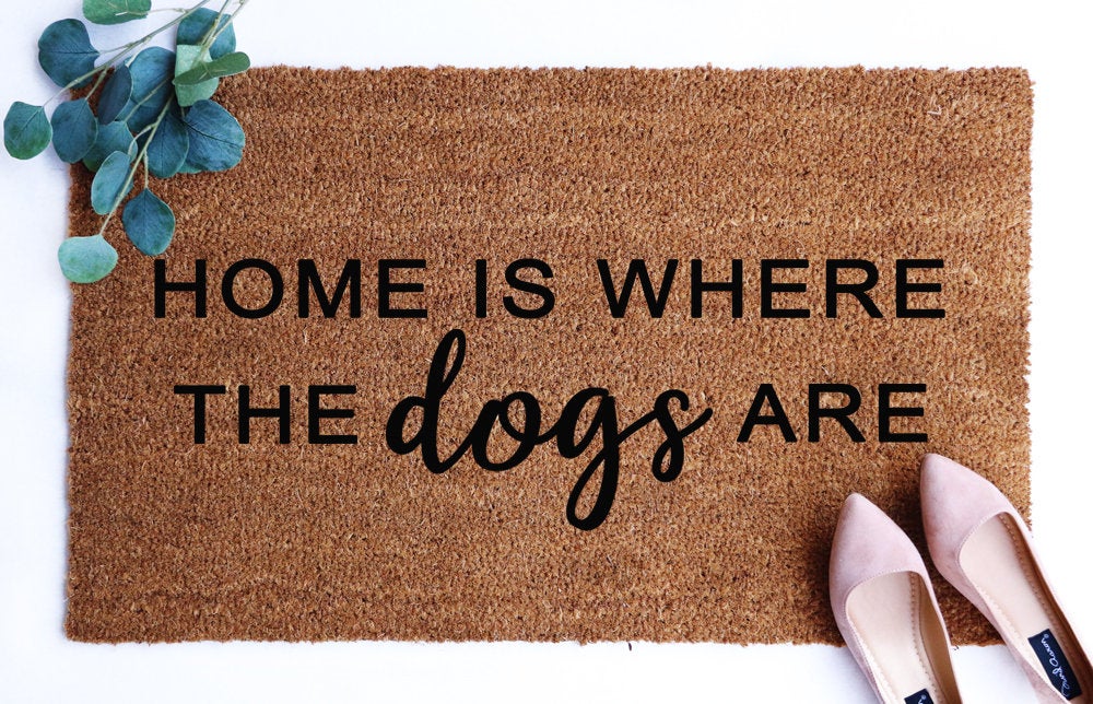 Top 10 Cute + Funny Dog Doormats for Your Home