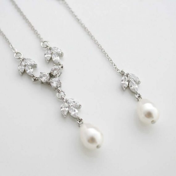 This Back Necklace Will Give You That Something Extra for Your Wedding