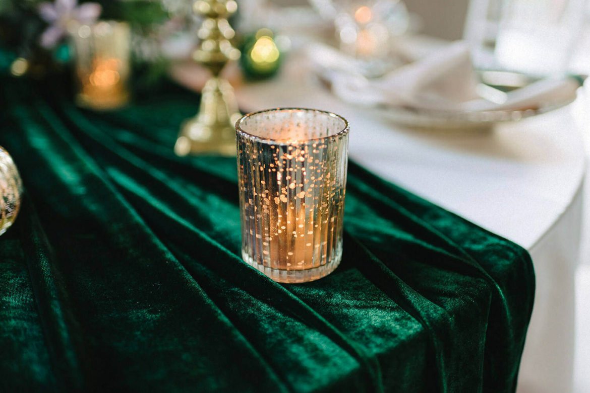 The Best Place to Buy Velvet Table Runners for Wedding | Emmaline Bride