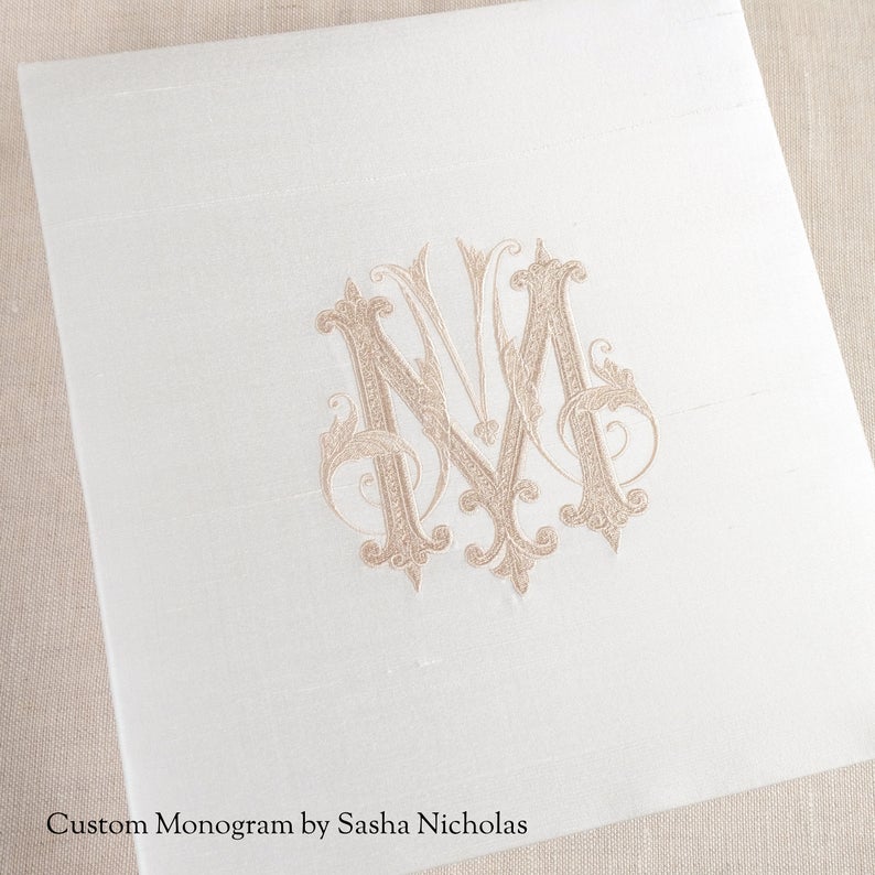 The Custom Guest Book for Weddings: Memory Book + Guest Signatures