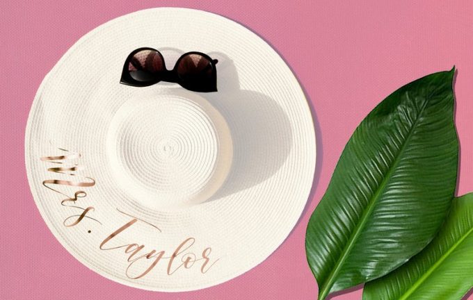 Where to Buy Bachelorette Party Sun Hats | Emmaline Bride