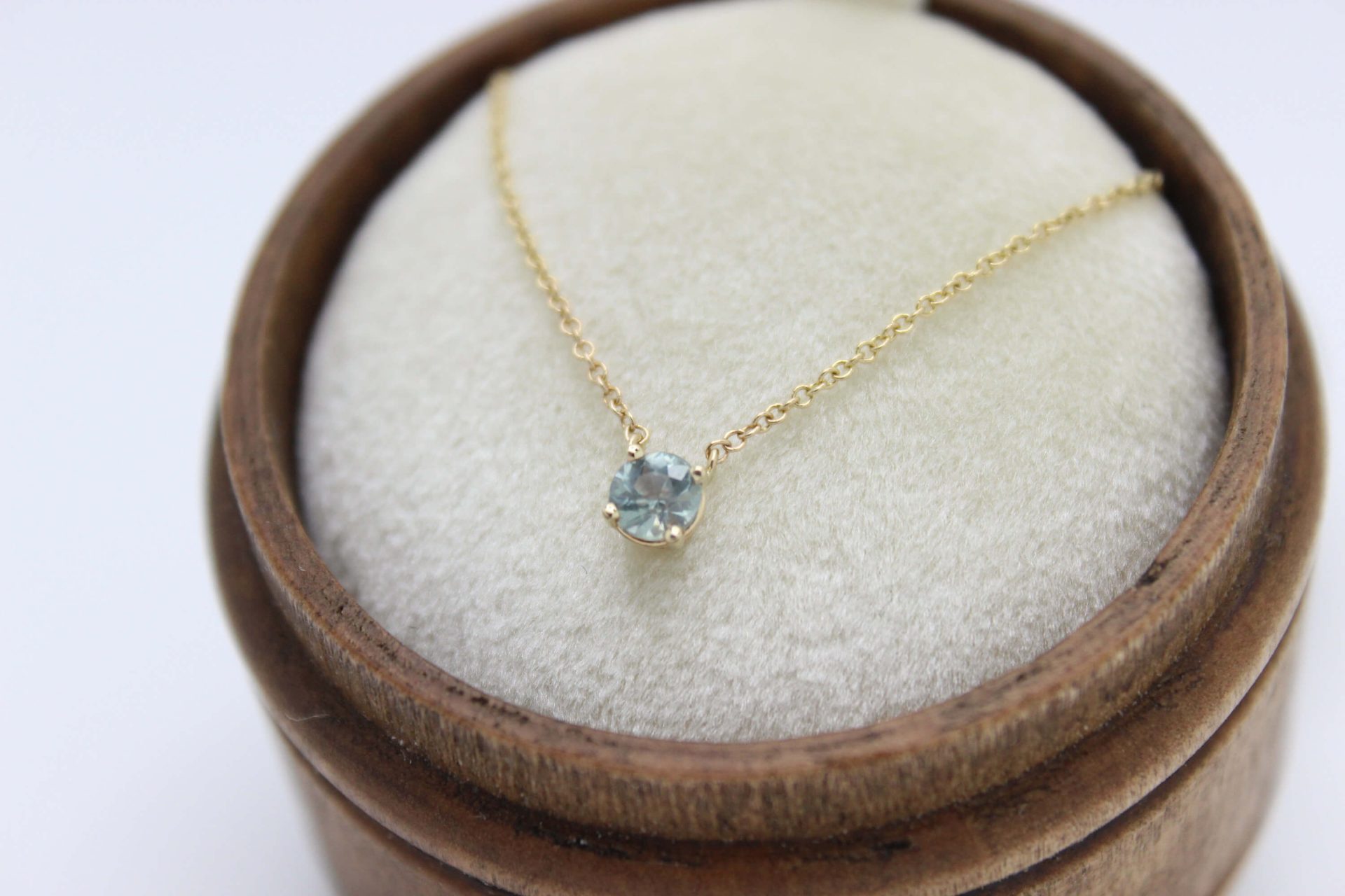 Minimalist Diamond Necklace + Build-Your-Own Jewelry | Emmaline Bride