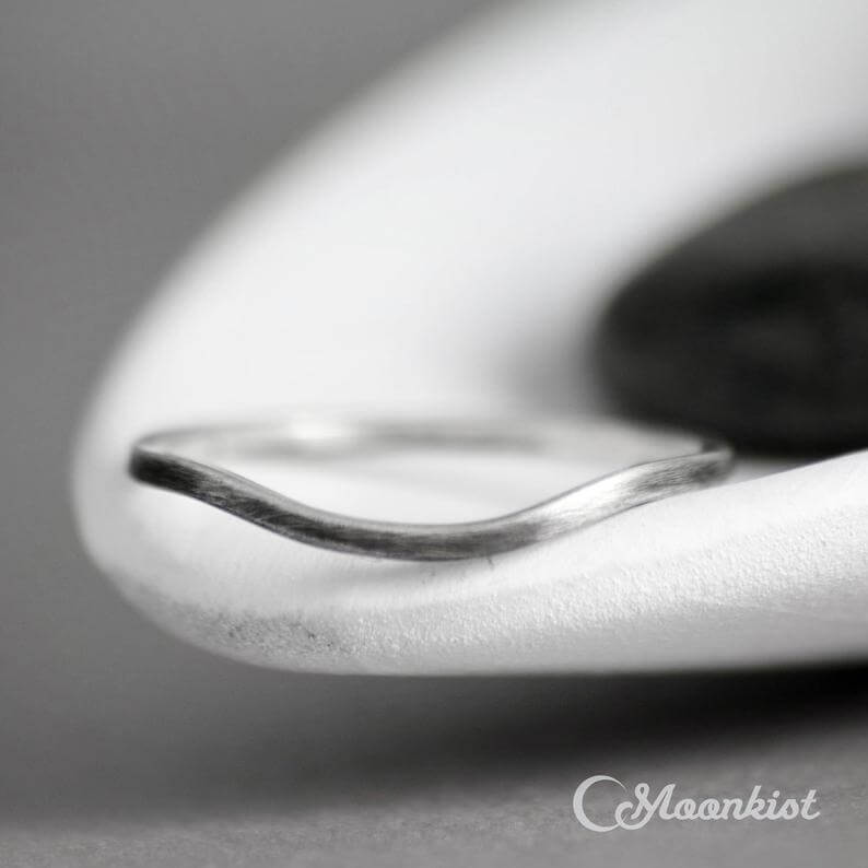 Curved Wedding Band: Where to Get a Curved Ring + Why You Need One