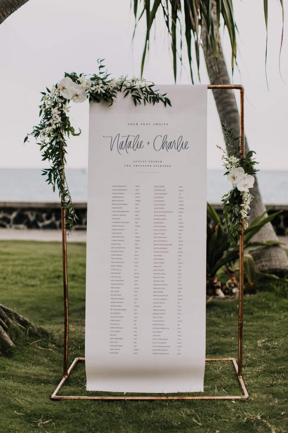 How to Decorate a Copper Wedding Arch | Emmaline Bride