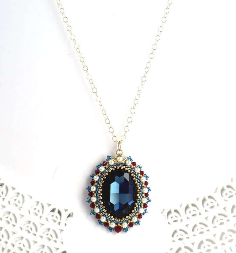 Turquoise Bridal Necklace for "Something Blue" | Emmaline Bride Wedding ...