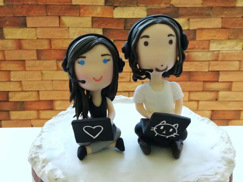 9 Personalized Wedding Cake Toppers (Fun + Different!) | Emmaline Bride