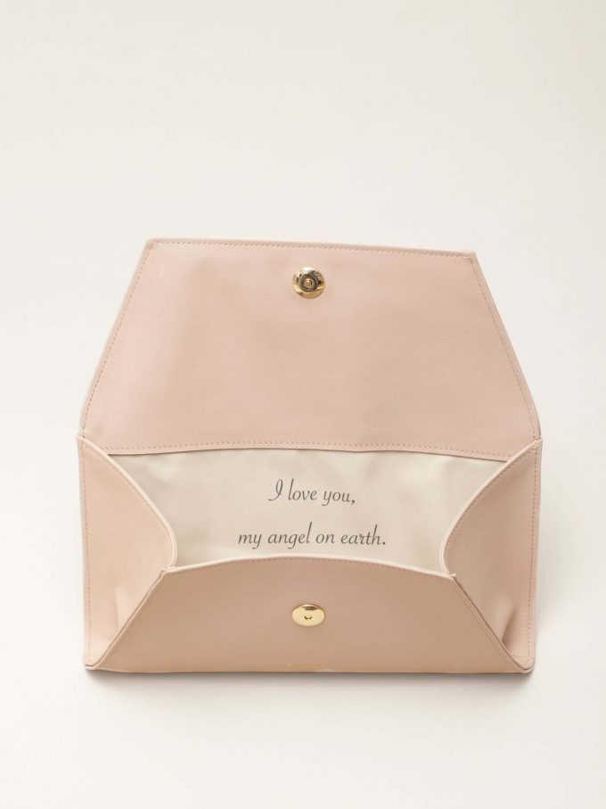 Hidden Message Clutch Purse for Weddings | Emmaline Bride Wedding Blog
