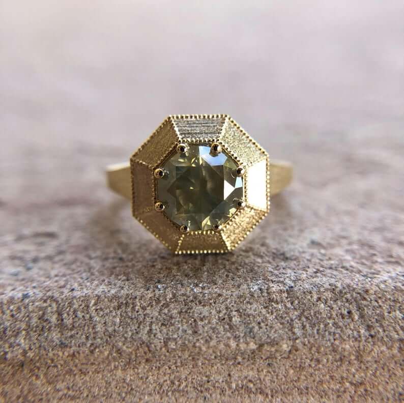 30 Unconventional Wedding Rings (PHOTOS) on Etsy | Emmaline Bride