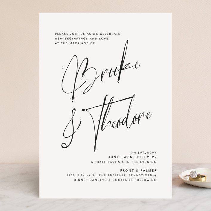 Where to Find Personalized Wedding Invitations | Emmaline Bride Wedding ...