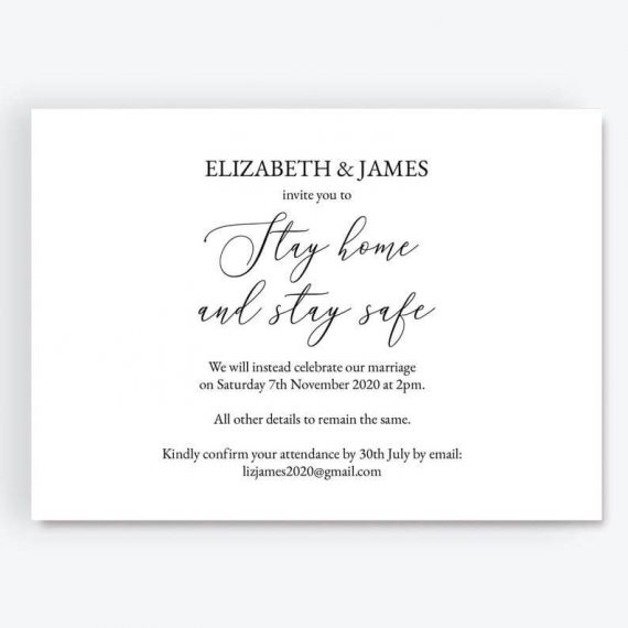 Wedding Postponement Cards? -- Etiquette Advice | Emmaline Bride