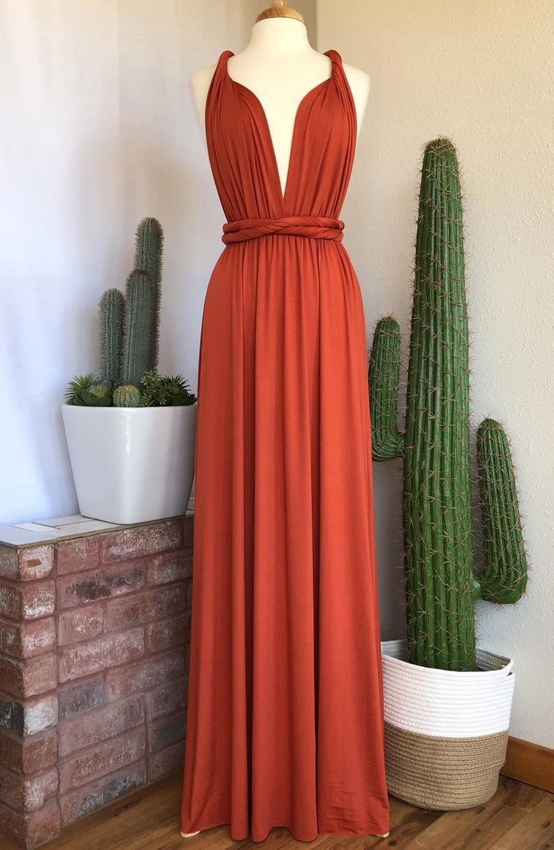Where to Buy Rust Bridesmaid Dresses? -- Ask Emmaline | Emmaline Bride ...