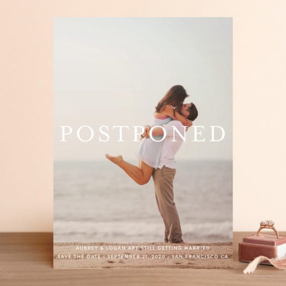 This is the Best Wording for Postponement Announcements - COVID-19