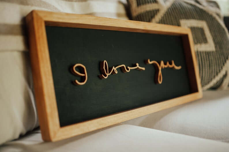 17 Best Handwriting Gifts for Her, Him + Couples | Emmaline Bride