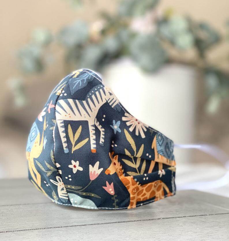 Where To Buy Cute Face Masks on Etsy | Emmaline Bride