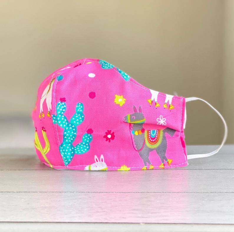 Where To Buy Cute Face Masks on Etsy | Emmaline Bride