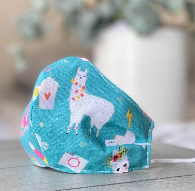 Where To Buy Cute Face Masks on Etsy | Emmaline Bride
