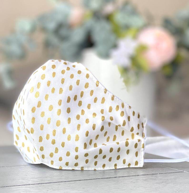 Where To Buy Cute Face Masks on Etsy | Emmaline Bride