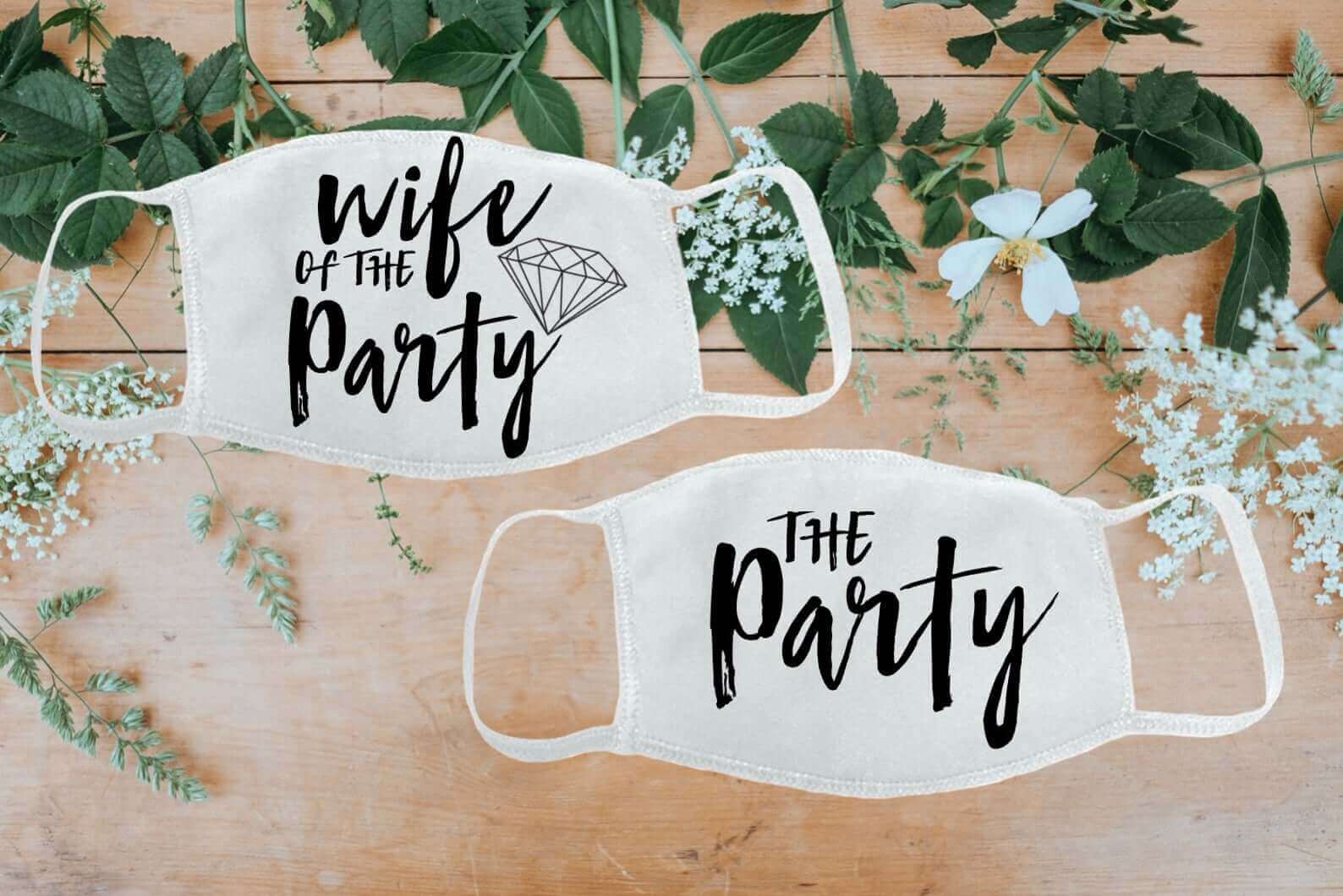 Bachelorette Party Face Masks That Look Good | Emmaline Bride