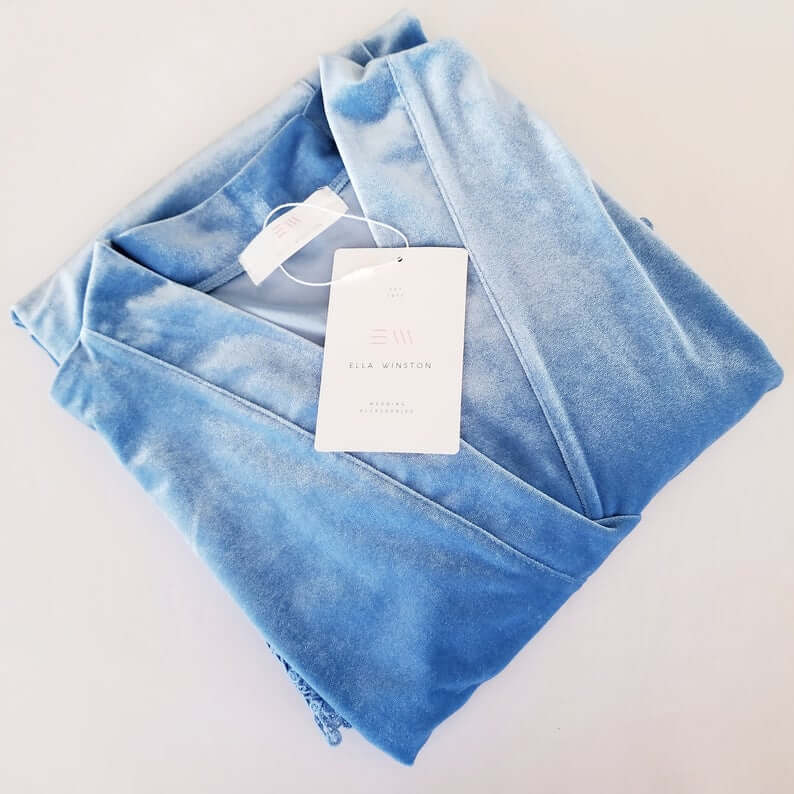 Velvet Bridesmaid Robes for Fall Weddings | Emmaline Bride Wedding Blog